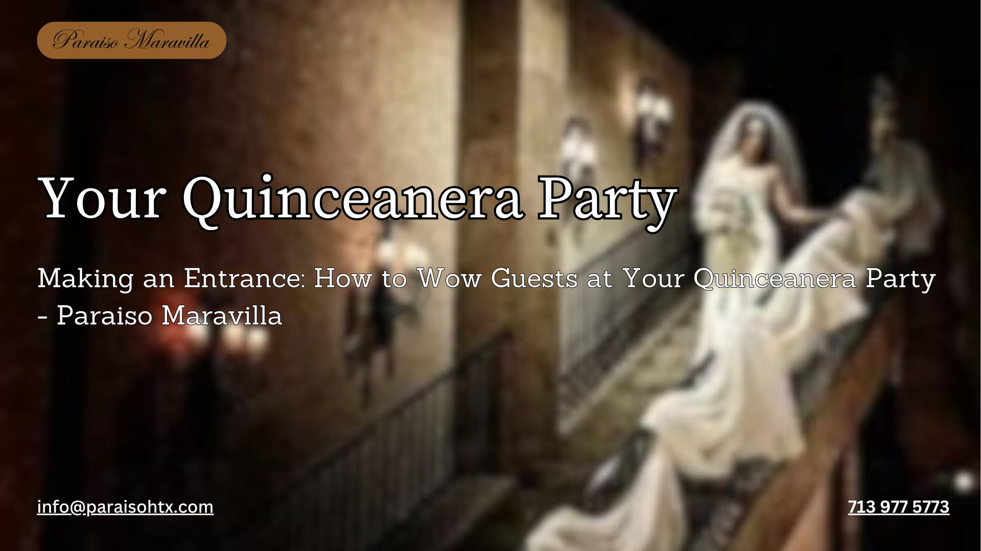 Making an Entrance: How to Wow Guests at Your Quinceanera Party ...